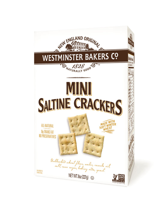 Westminster Mini Saltine Crackers – Westminster Bakers Co.
